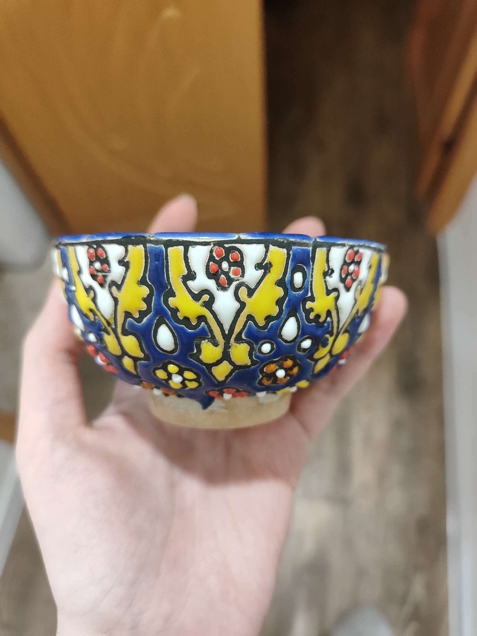 Пиала керамическая "Персия", 150 мл, микс, 1 сорт, Иран (9779729 ...