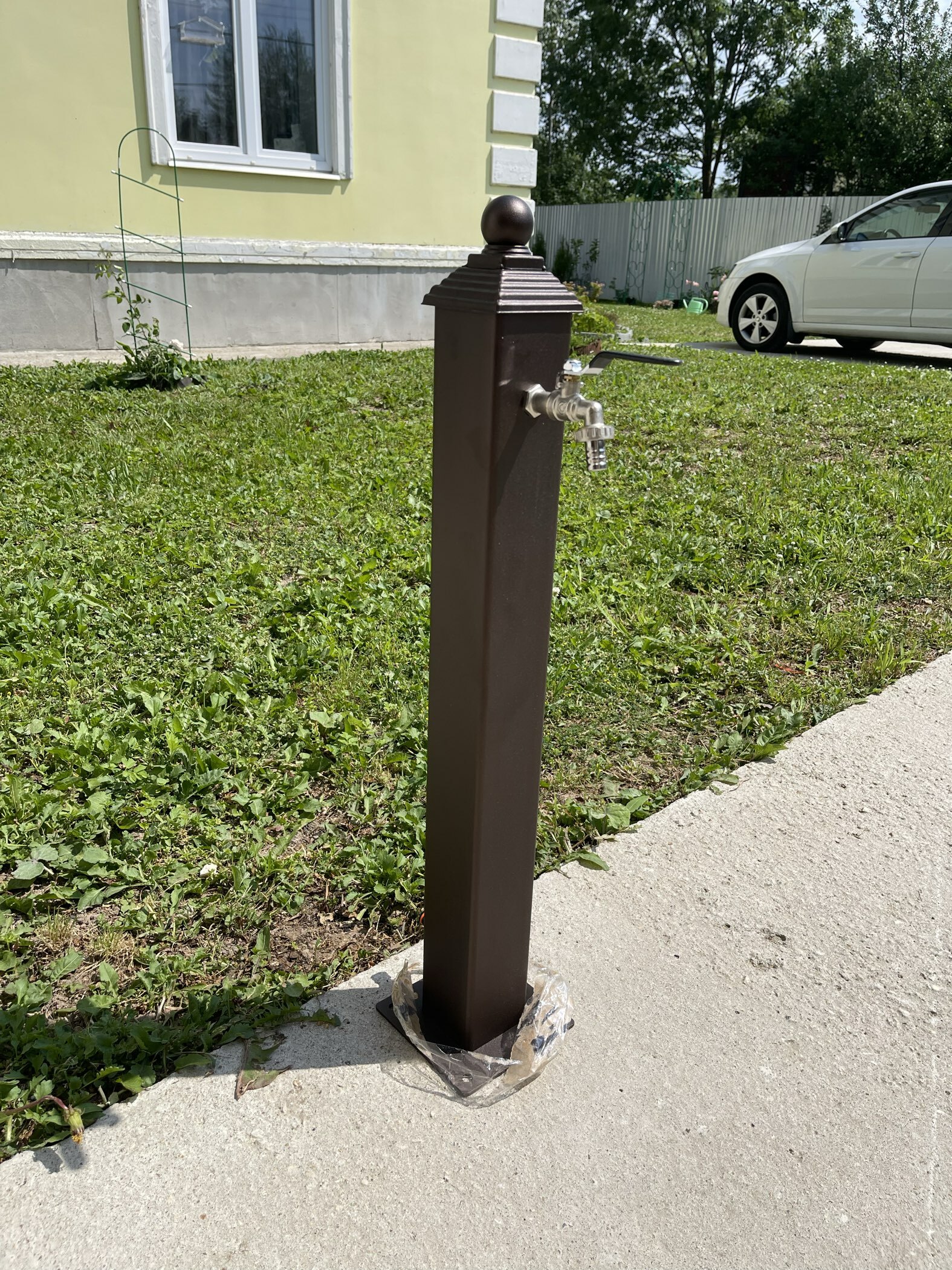 Водоразборная колонка, 16 × 16 × 79 см, темно-коричневая (5427818 ...